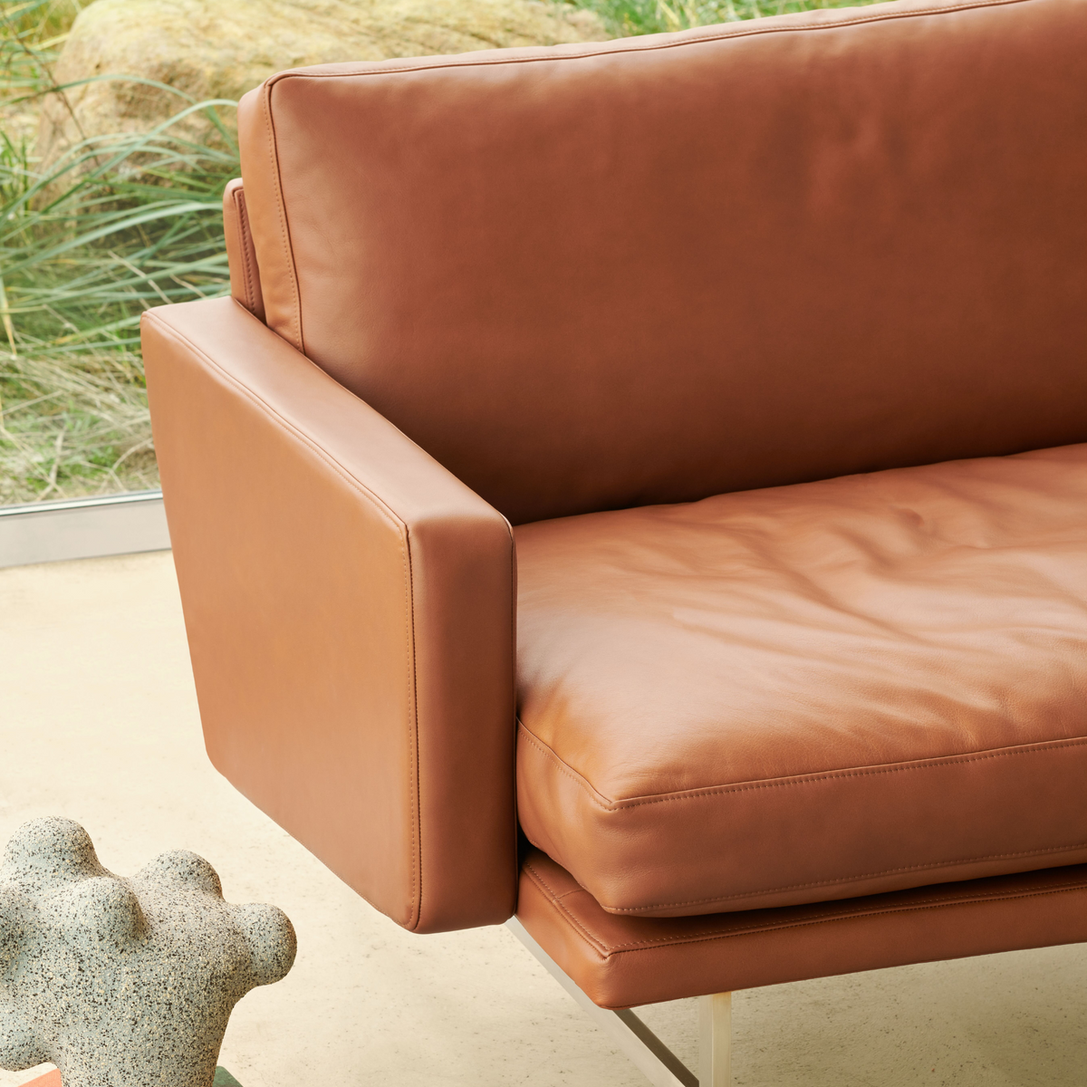 Lissoni 2-Seater Sofa PL112S by Fritz Hansen - Minimalist Scandinavian Design – Nordic Living by ...