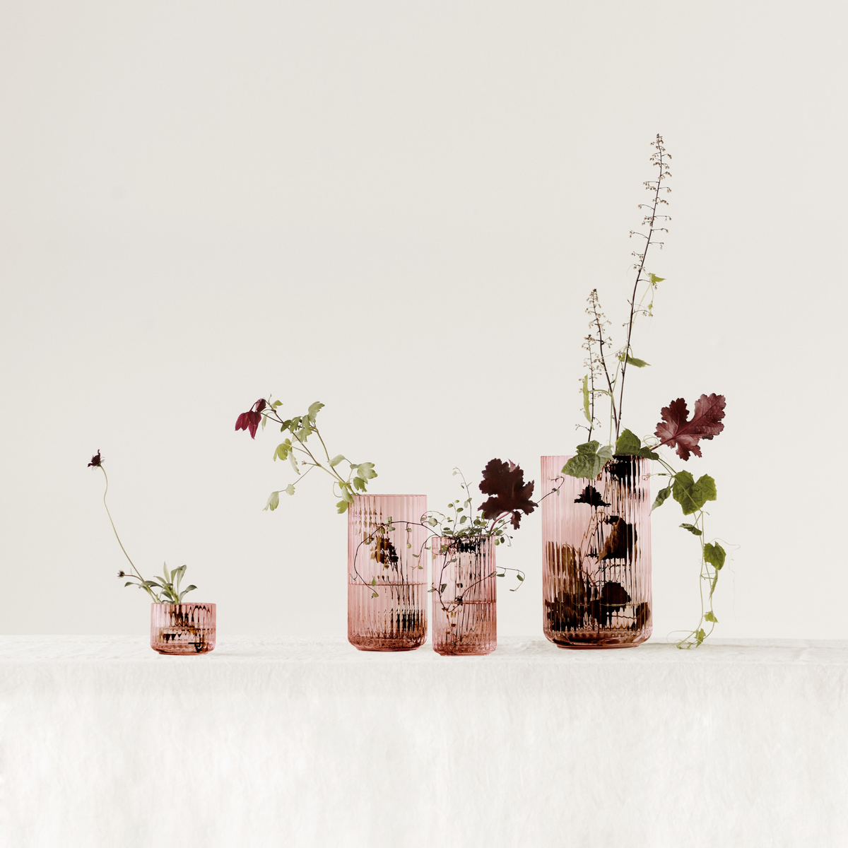 Lyngby Glass Vase – Nordic Living by Biehl