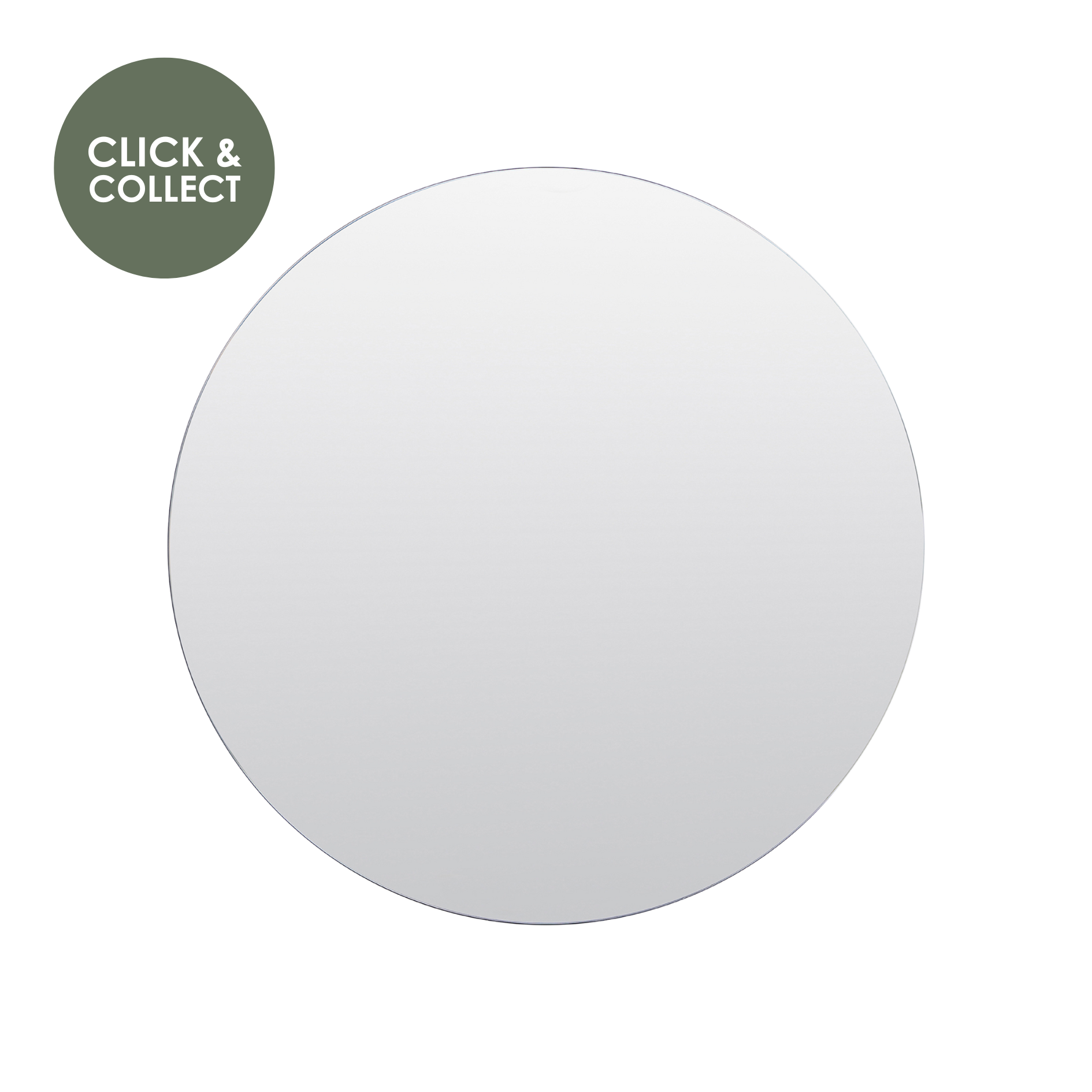 Round Mirror 80cm – Nordic Living by Biehl