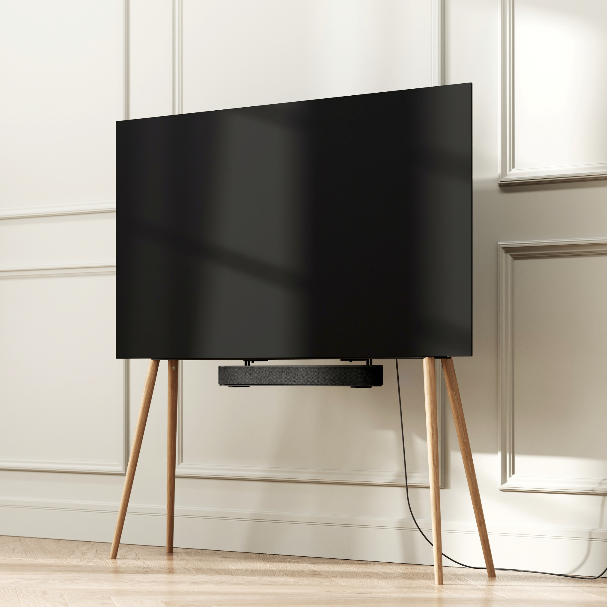 JALG TV-Stand Oak XL / Natural Oil Wax 55" - 77" - Minimalist ...